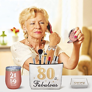 80th Birthday Gifts for Women, Happy 80th Birthday Gifts for Her Best Friend Mom Sister Wife Turning 80, Gift for 80 Year Old Woman Birthday Unique, Funny Birthday Gift Box Ideas