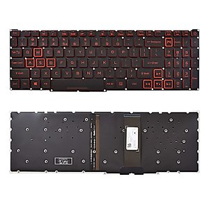 Replacement Keyboard with Backlit Compatible with Acer AN515-43 AN515-44 AN515-54 N18C3 AN517-51 AN517-52 AN517-54 AN715-51 AN715-52 Acer Predator PT315-51 PT315-52 PH315-52 PH315-53 PH317-53 PH317-54