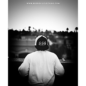 RED DEVIL CLOTHING 666 Trucker Hat Black