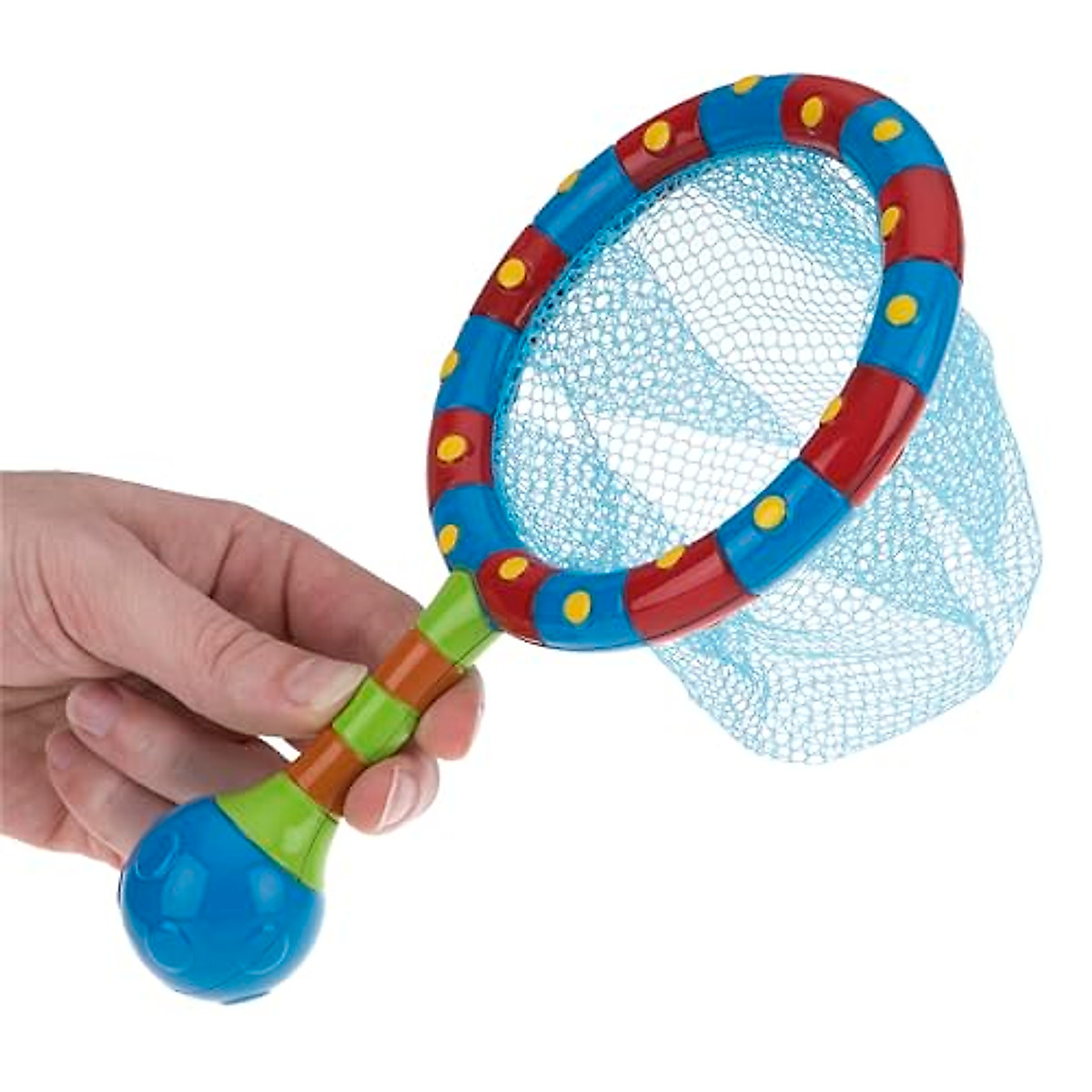 Nuby Splash n' Catch Bath Time Fishing Set, Includes Four Link Toys, 5"