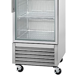 Arctic Air AGR23 27" One Section Glass Door Reach-In Refrigerator, Single Door, 23 Cubic Feet, 115v