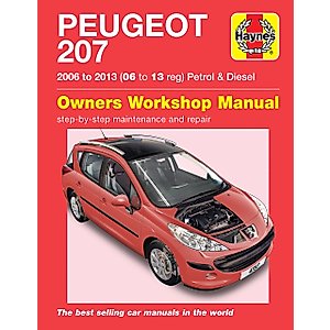 Peugeot 207 Petrol & Diesel 06 - 13 Haynes Repair Manual (Paperback)