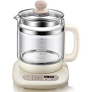 Electric kettle 1.5L capacity glass health pot Multifunctional flower teapot Automatic electric stew bird's nest pot electric kettle