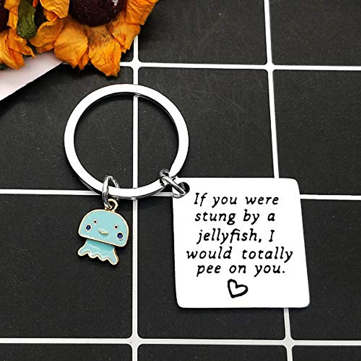 Friendship Keychain Best Friend Keychain True Friend Jewelry Gift Funny Friendship Gift for Teen Girl Boy Women Men Birthday Christmas Graduation Gifts for Best Friends Keyring Sister Gift from Sister
