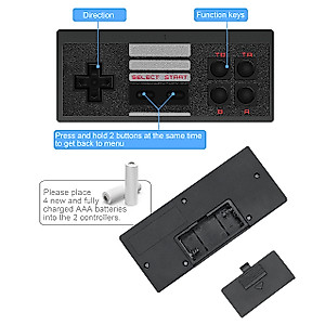 CICYSTORE Retro Game Console with 1700 NES Classic Edition Games,4K HD Video Game Console,Plug and Play Video Games for TV,Gift for Kid/Adult