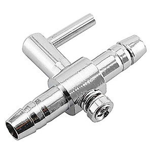 DGZZI Air Distributor Splitter 4PCS One-Way Air Flow Line Stainless Steel Pump Lever Control Valve for Aquarium Fish Tank