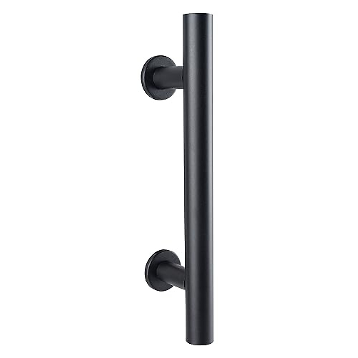 Wright Products Interior Pull and Flush Handle Set for Barn Doors, Matte Black
