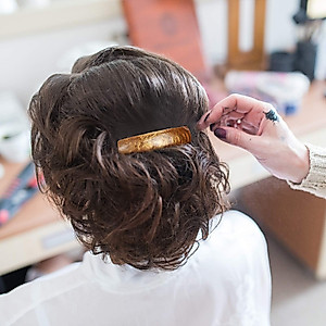 6 Pieces Barrettes for Women Hair Clips Hair Accessories Large French Hair Pin Retro Hair Clasp, 6 Colors (Classic Pattern)