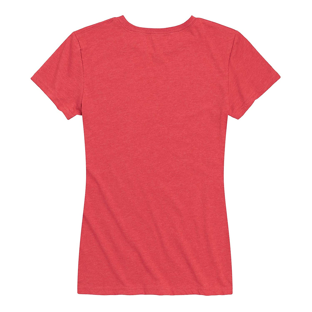 Instant Message - in A World of Tens Eleven - Women's Short Sleeve Graphic T-Shirt - Size Medium Heather Red