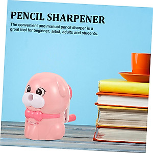 LIFKOME Compact Kids Sharpener Lovely Sharpeners Small Pencil Sharpener Cartoon Sharpener for School Classroom