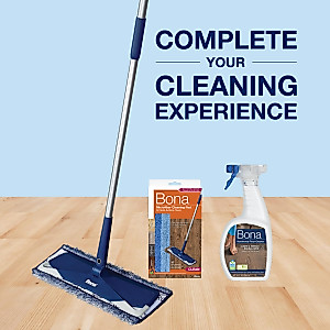 Bona Microfiber Dusting Pad, for Hardwood and Hard-Surface Floors, fits Bona Family of Mops