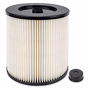 17816 Filter for Shop Vac Craftsman 9-17816 Filter Craftsman Wet/dry Vacuum Filter Fits 5/6/8/12/16/32 Gallon Larger Vacuum Cleaner Accessories