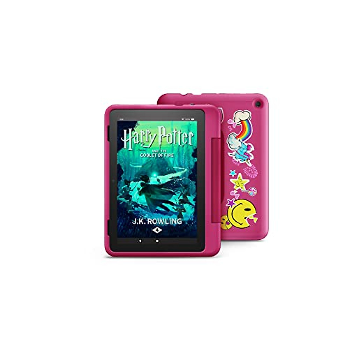 All-new Amazon Fire HD 8 Kids Pro tablet, 8" HD display, ages 6-12, 30% faster processor, 13 hours battery life, Kid-Friendly Case, 32 GB, (2022 release), Rainbow Universe