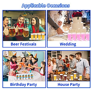 SHAOQINLIN Cowboy Boot Shot Glasses, 15 Pcs 1 oz Mini Plastic Boot Cups, Clear Pattern Beer Boot Mugs Western Cowboy Cowgirl Theme Party Supplies