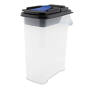 Broil King 66900 Pellet Storage Bin, Black, Clear