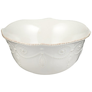 French Perle All Purpose Bowl [Set of 4] Color: White