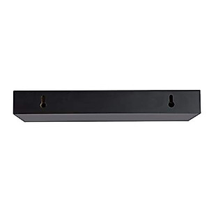 kieragrace Stockholm Maine Floating Wall Shelf - Black, 12"