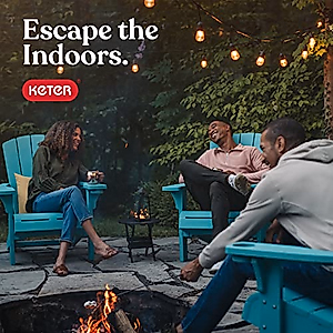 Keter Borneo 110 Gallon Resin Deck Box-Organization and Storage for Patio Furniture Outdoor Cushions, Throw Pillows, Garden Tools and Pool Toys, Brown