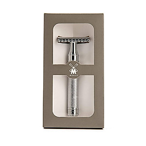MÜHLE TRADITIONAL R41 Double Edge Safety Razor (Open Comb) For Men - Perfect for Every Day Use, Barbershop Quality Close Smooth Shave