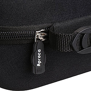 Aproca Hard Carry Travel Bag Case Compatible with Audio-Technica ATH-M50x Professional Monitor Headphones ATH-M50xMG ATH-M40x ATH-M30x ATH-M70x (Black)