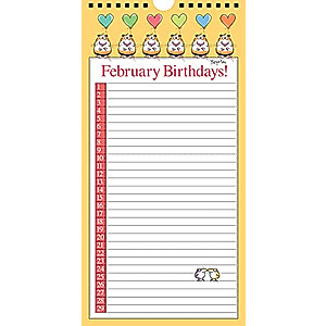 Mom's Birthday Calendar (revised edition)