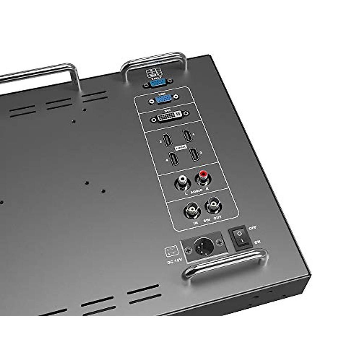 Osprey Video 4K 3G-SDI, HDMI2.0, DVI, VGA 15.6" Rack Field Monitor, Tally, RM3G-4K