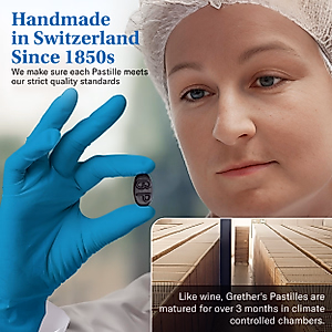 GRETHER'S Sugarfree Blackcurrant Pastilles Natural Remedy for Dry Mouth Relief - Soothing Throat & Healthy Voice - Gift for Singers - Gluten-Free - 1-Pack - 15 oz.