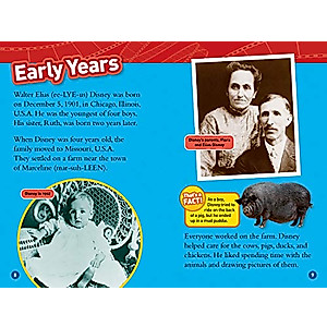 Walt Disney (National Geographic Kids Readers, Level 3)
