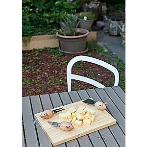 Kikkerland Mouse Cheese Knives, Set of 3