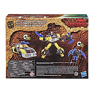 Transformers Generations War for Cybertron Golden Disk Collection Chapter 2, Autobot Jackpot with Sights, Ages 8 and Up, 5.5-inch (Amazon Exclusive)