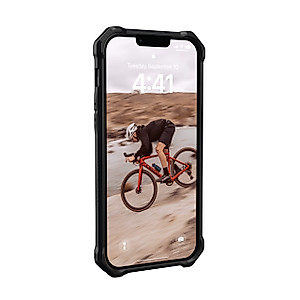 URBAN ARMOR GEAR UAG Designed for iPhone 14 Plus Case Black 6.7" Essential Armor Built-in Magnet Compatible with MagSafe Charging Ultra Thin Ergonomic Protective Cover