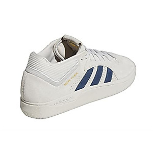 adidas Tyshawn Shoes - Grey/Collegiate Navy/White - 5.0