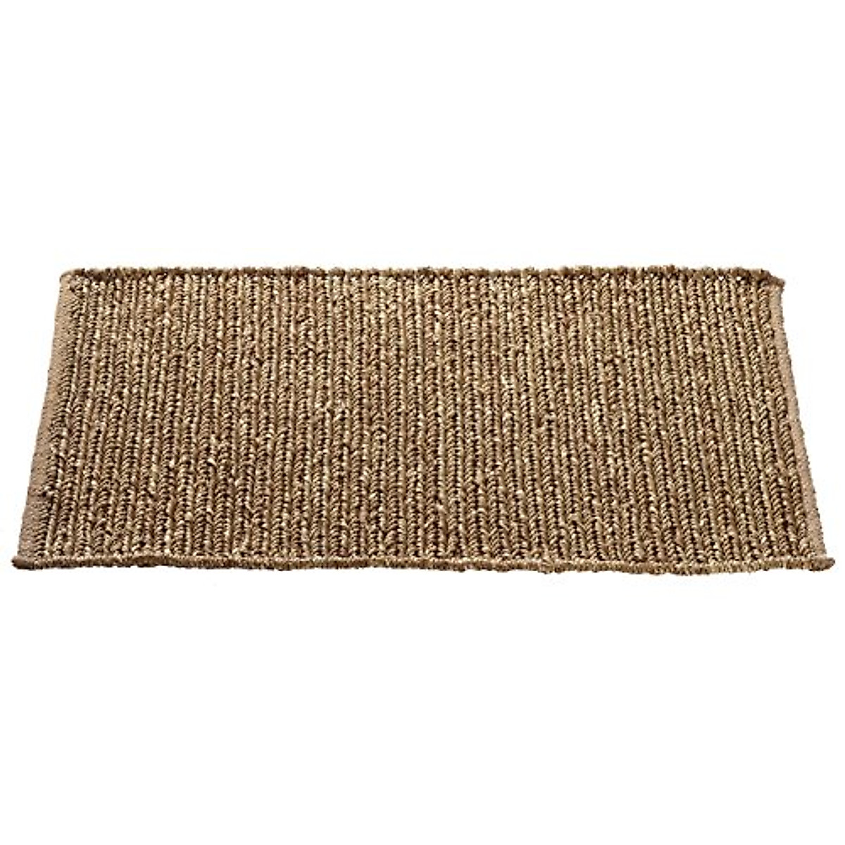 HF by LT Sophia Braided Seagrass and Jute Doormat, 18 x 30 inches, Durable and Sustainable Handwoven Seagrass and Jute, Static Free, Beige