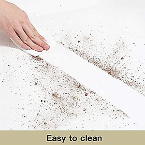 Clear PVC Desk Chair Mat 2mm Area Rug Runners for Hallways,Carpet Protector for Hardwood Floors,Clear Entrance Floor Runner Protector,Computer Chair mat, 60/80/100/120/140cm Wide,100-600cm Length for