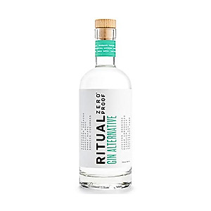 RITUAL ZERO PROOF Gin Alternative | Award-Winning Non-Alcoholic Spirit | 25.4 Fl Oz (750ml) | Zero Calories | Sustainably Made in USA | Make Delicious Alcohol Free Cocktails