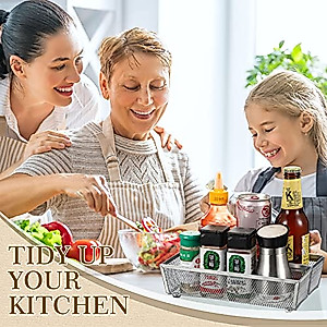 10 Pack Silverware Drawer Organizer Mesh Utensil Organizer for Kitchen Drawer, Silverware Tray with Interlocking Arm Narrow Utensil holder for Flatware Spoon Knife Fork Pen, 9 x 3 x 2 Inch, Silver