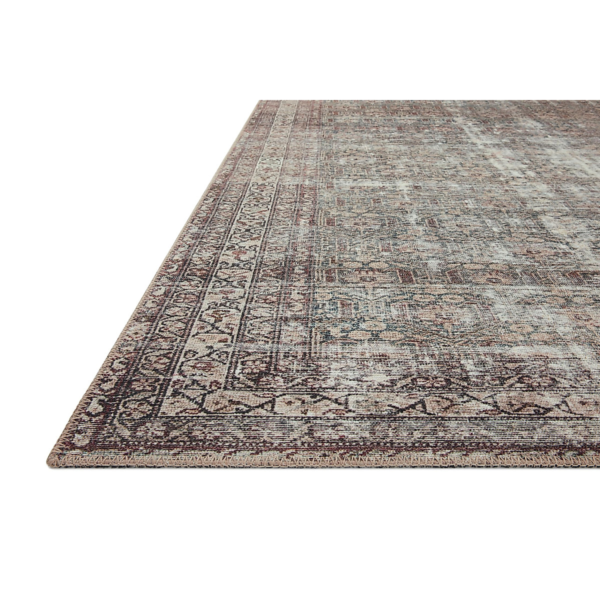 Loloi Amber Lewis x Georgie Moss/Bark 7'-6" x 9'-6" Area Rug