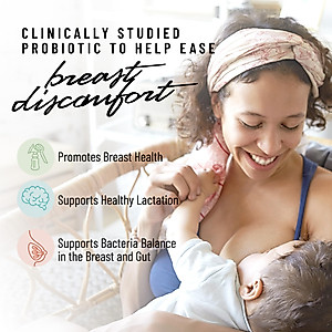 Legendairy Milk Lacta-Biotic Breastfeeding Probiotic | Lactation Supplements | Breast and Gut Health for Mom and Infant Immune Health for Baby | Daily Supplement for Healthy Lactation | 30 Count