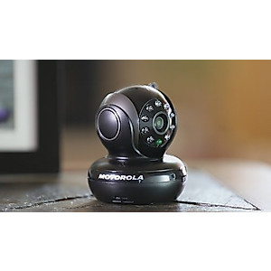 Motorola Scout1 Wi-Fi Pet Monitor for Remote Viewing with iPhone and Android Smartphones and Tablets, Black