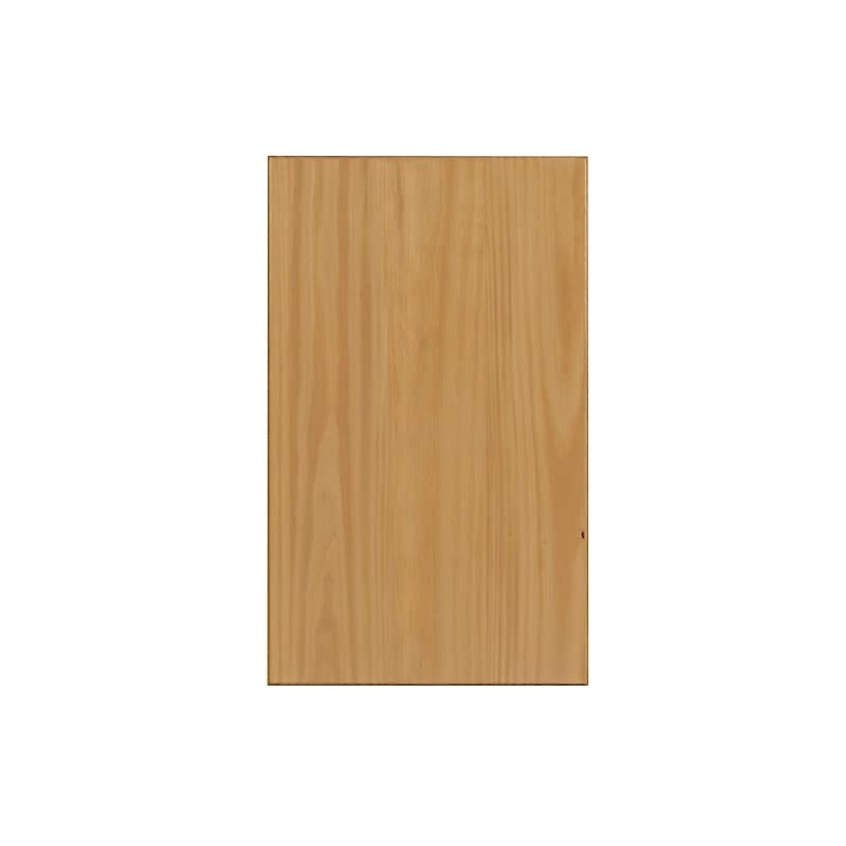 Linon Delk Pine Wood Small Backless Benches Set of 2 in Honey