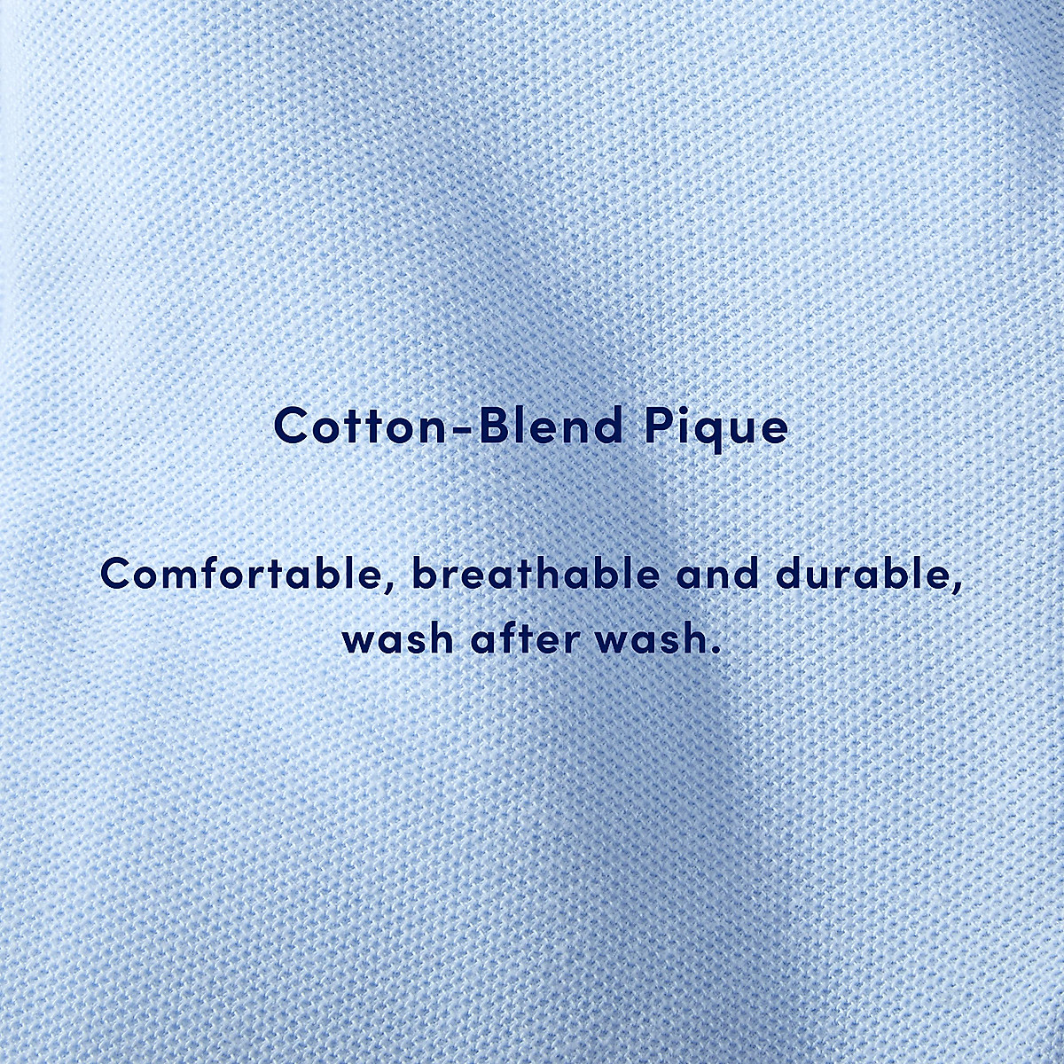 French Toast Big Boys' Long-Sleeve Pique Polo Shirt, Hunter, Medium/8