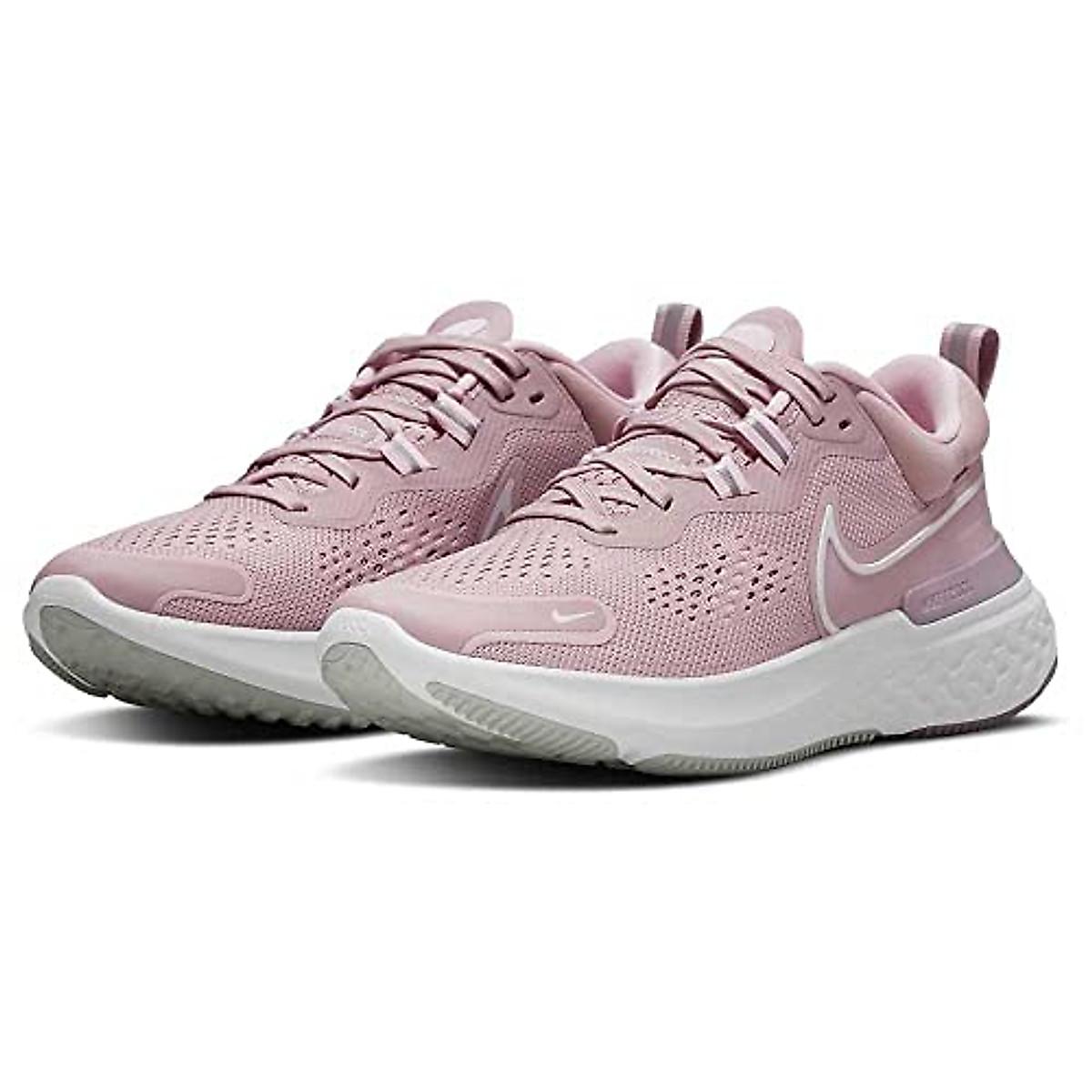 Nike Women's React Miler 2 Shoes, Plum Chalk/White-pink, 8.5