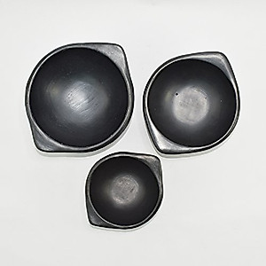 Ancient Cookware, Traditional Colombian Chamba Clay Soup Bowl, 24 Ounces