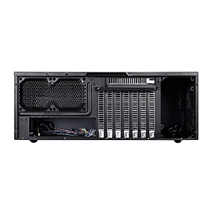 SilverStone Technology Grandia Series Aluminum HTPC Computer Case for ATX / SSI-CEB - Black (GD09B)