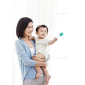 Wellgler's Sterile Sponge Mouth Swabs,Disposable Oral Swabs,Individually Wrapped (100pcs,sky blue)