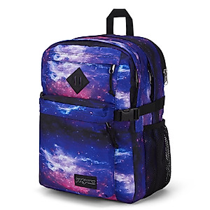 JanSport Main Campus Backpack - Travel or Work backpack w 15-Inch Laptop Sleeve and Dual Water Bottle Pockets, Space Dust