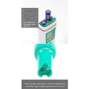 APERA INSTRUMENTS AI209 Value Series PH20 Waterproof pH Tester Kit, ±0.1 pH Accuracy