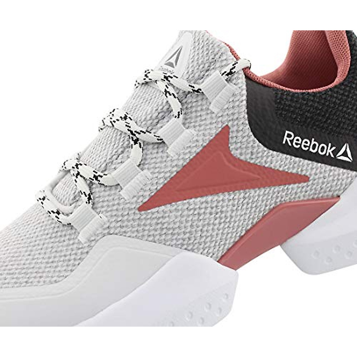 Reebok Split Fuel Womens Shoes Size 11, Color: Grey/Black/Pink