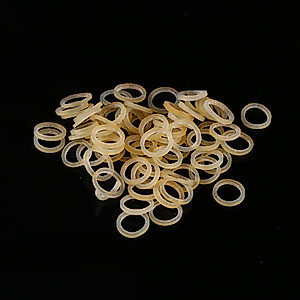 10 Bag Dental Orthodontic Rubber Bands Orthodontic Elastic Orthodontic Supply 3.5 Oz (3/16")