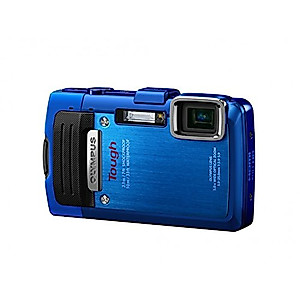 Olympus Stylus TG-830 iHS Digital Camera with 5x Optical Zoom and 3-Inch LCD (Blue) (Old Model)